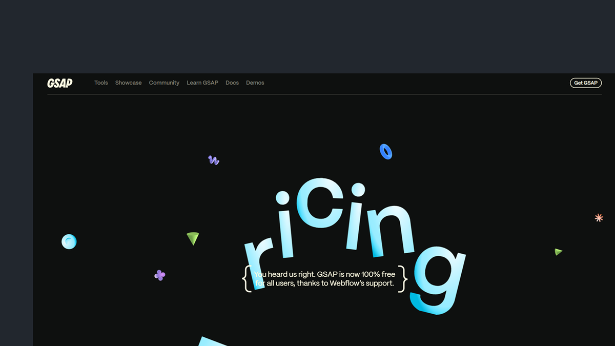 Free GSAP for Everyone? Sort of…